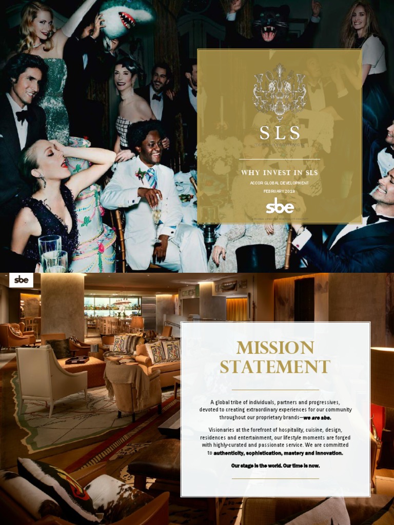 Invest in SLS: Luxury Lifestyle Insights | PDF | Hospitality Industry