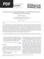 Commitment-Trust Theory in Marketing | PDF