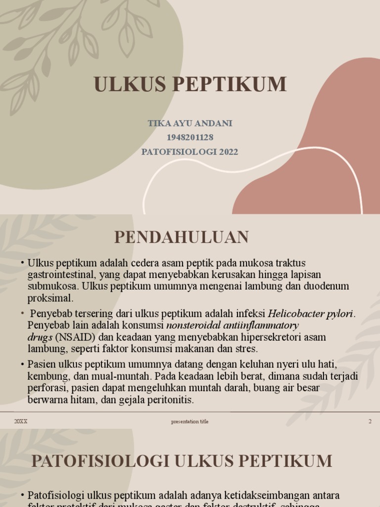 Ulkus Peptikum | PDF