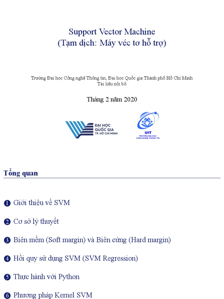 Buoi 7 - SVM | PDF