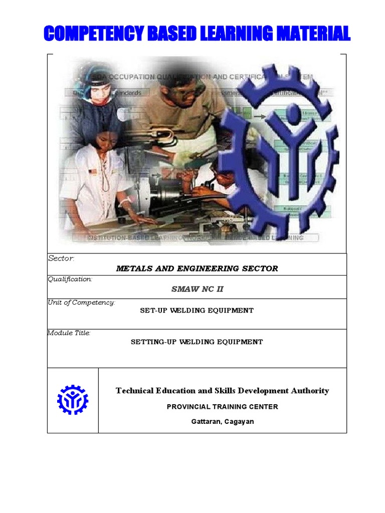 7 Set-Up Welding Equipment SMAW | PDF | Construction | Welding