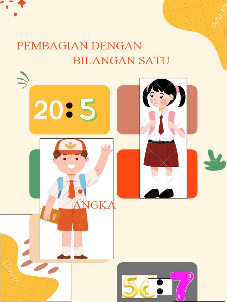 Pembagian Dengan Bilangan Satu Angka | PDF | Karier & Perkembangan