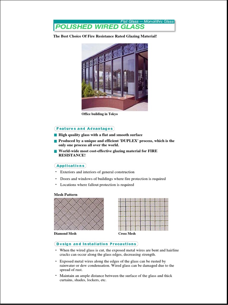 Glazing | PDF | Glasses | Door