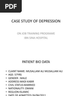 Case Presentation of Depression | Major Depressive Disorder | Stress ...