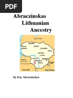 10,000 Lithuanian Last Names and Surnames | PDF | Genealogy | Lithuania