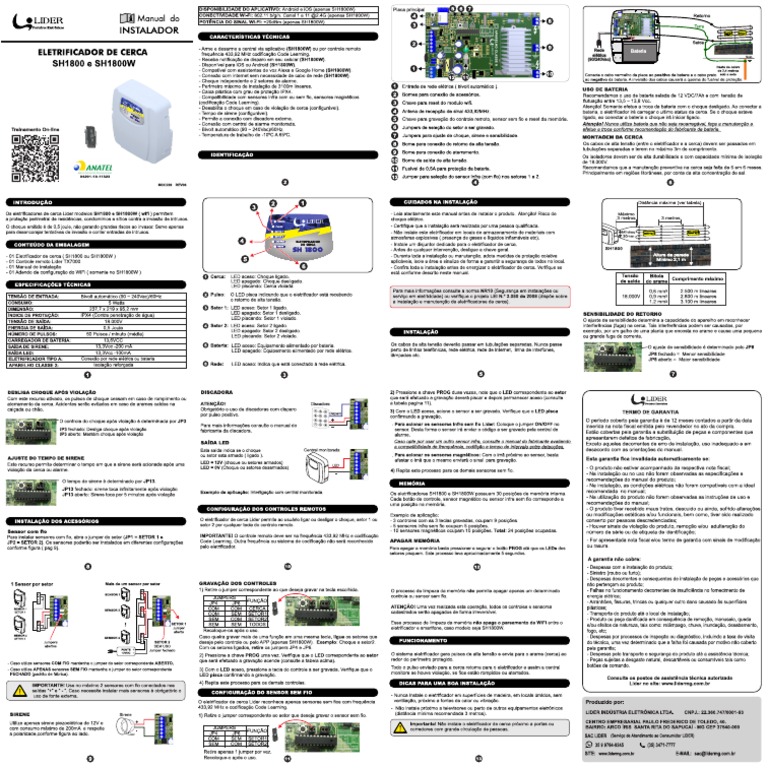 MCC228 Manual SH1800 REV06 Curvas | PDF