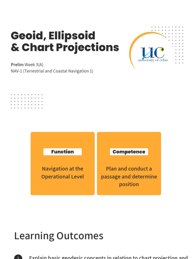 Prelim Week 3A | PDF | Latitude | Geodesy