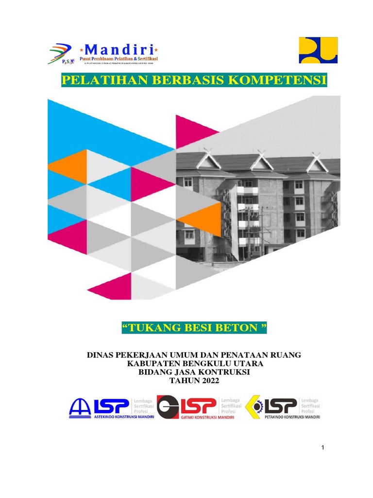 Materi Pelatihan Tukang Besi Beton | PDF