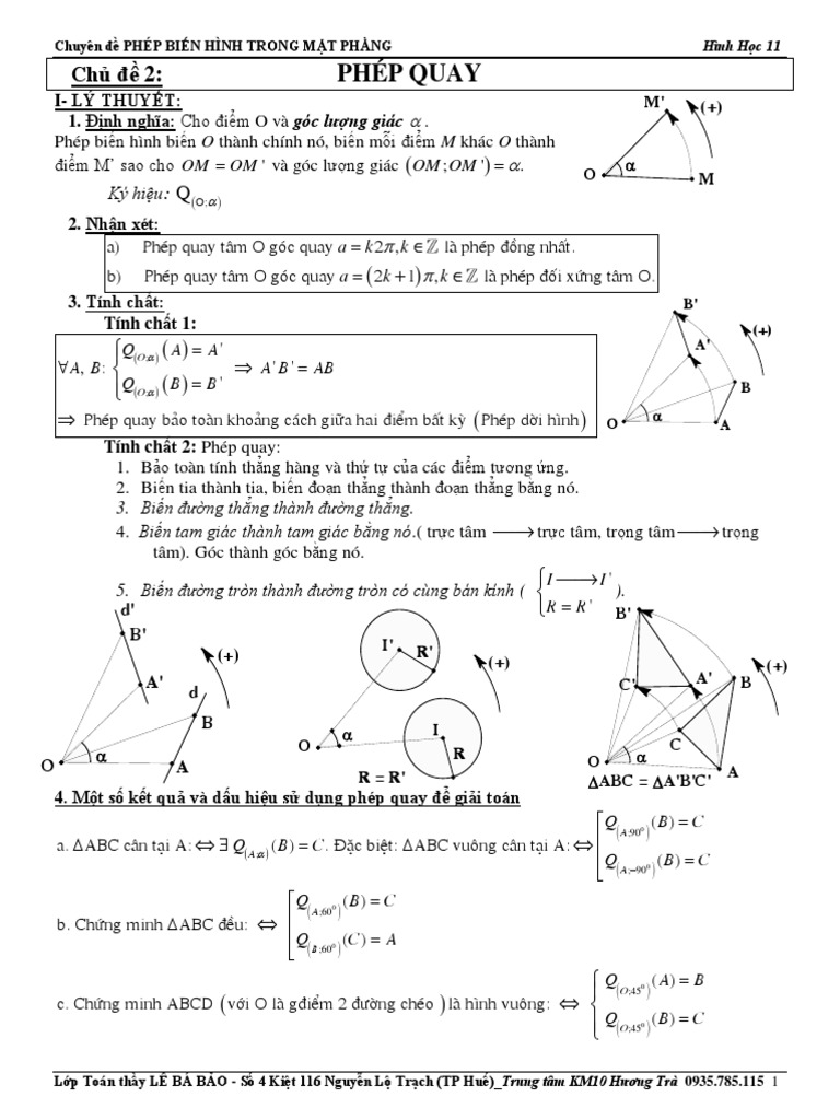 Phép Quay | PDF