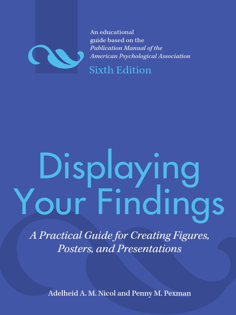 Displaying Your Findings: Sixth Edition | PDF | Cartesian Coordinate ...