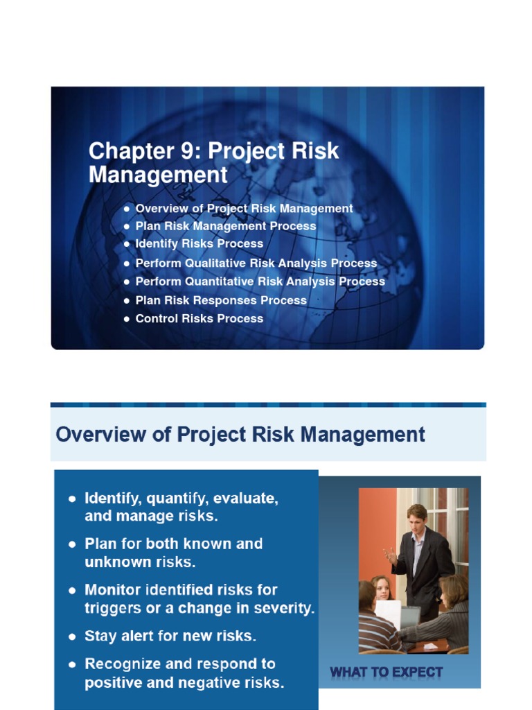 Chapter 09 Project Risk Management (PMF) | PDF | Risk Management | Risk