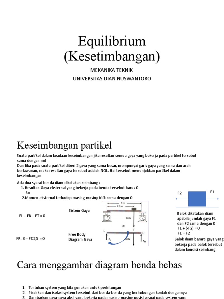 Week 89 .Equilibrium | PDF