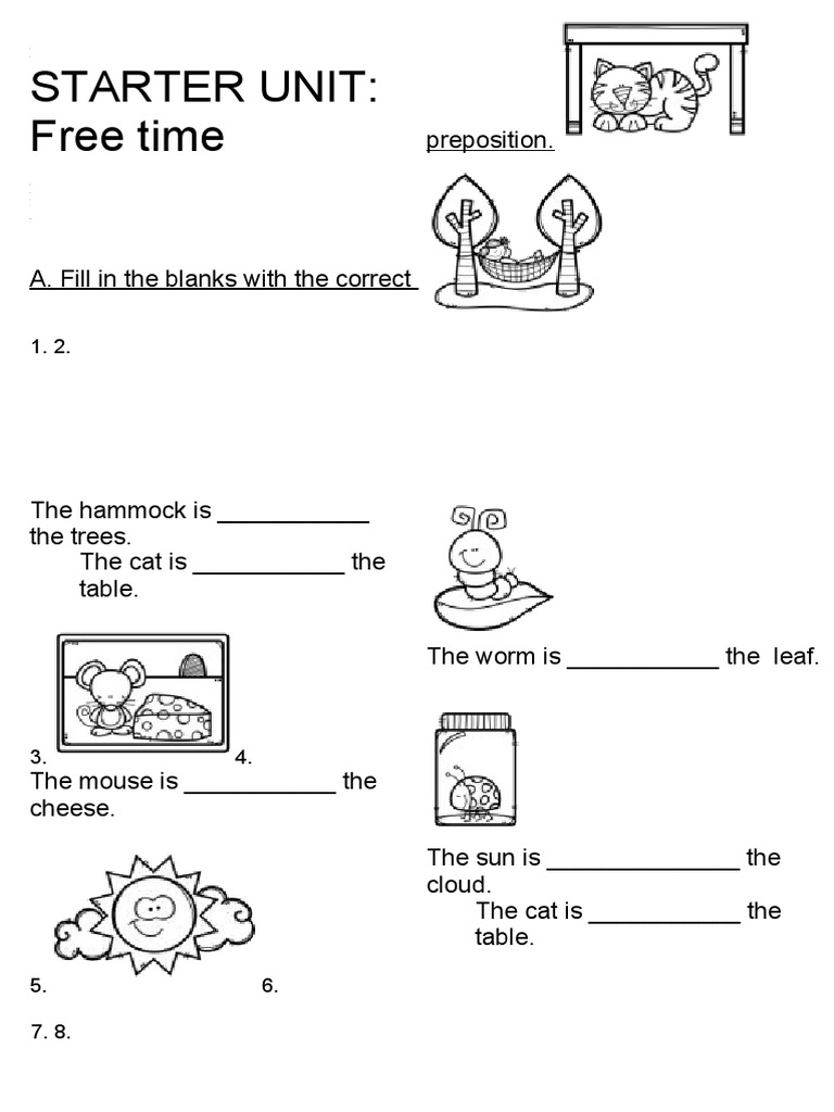 Y5 Free Time Topical Quiz | PDF