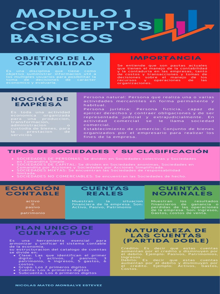 Modulo 1 Conceptos Basicos | PDF | Contabilidad | Economias