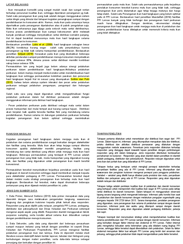 Draft Kolokium | PDF
