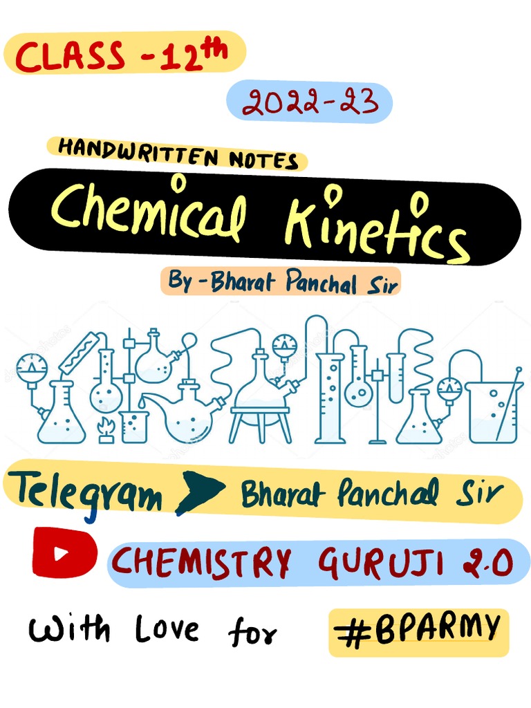 Chemical Kinetics 2023 | PDF | Reaction Rate | Chemical Reactions