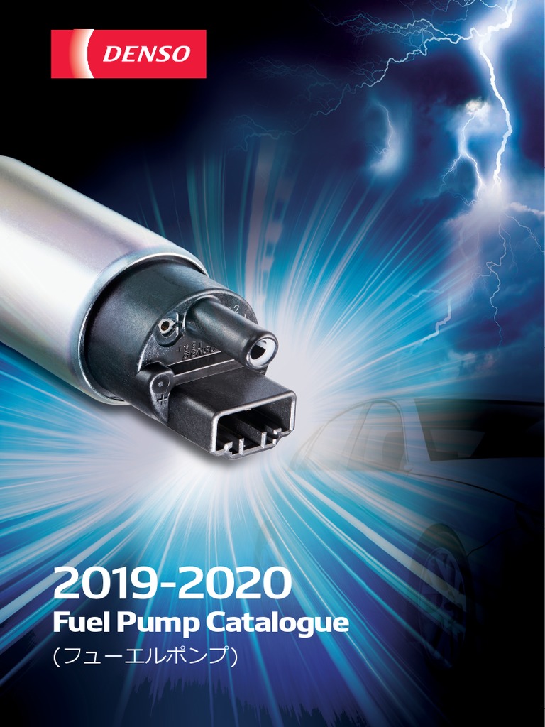 Denso Fuel Pump 2019 | PDF | Pump | Engines