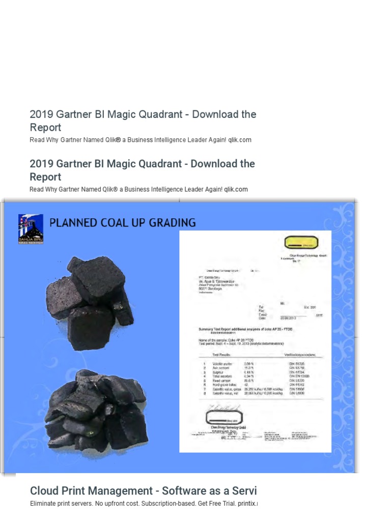 Pt. Dahlia Biru Coal Mining PDF | PDF