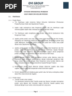 12 Contoh SOP Produksi | PDF