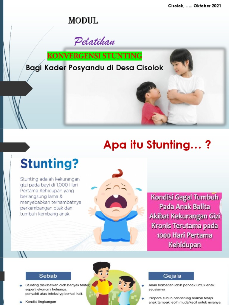 Modul Stunting | PDF