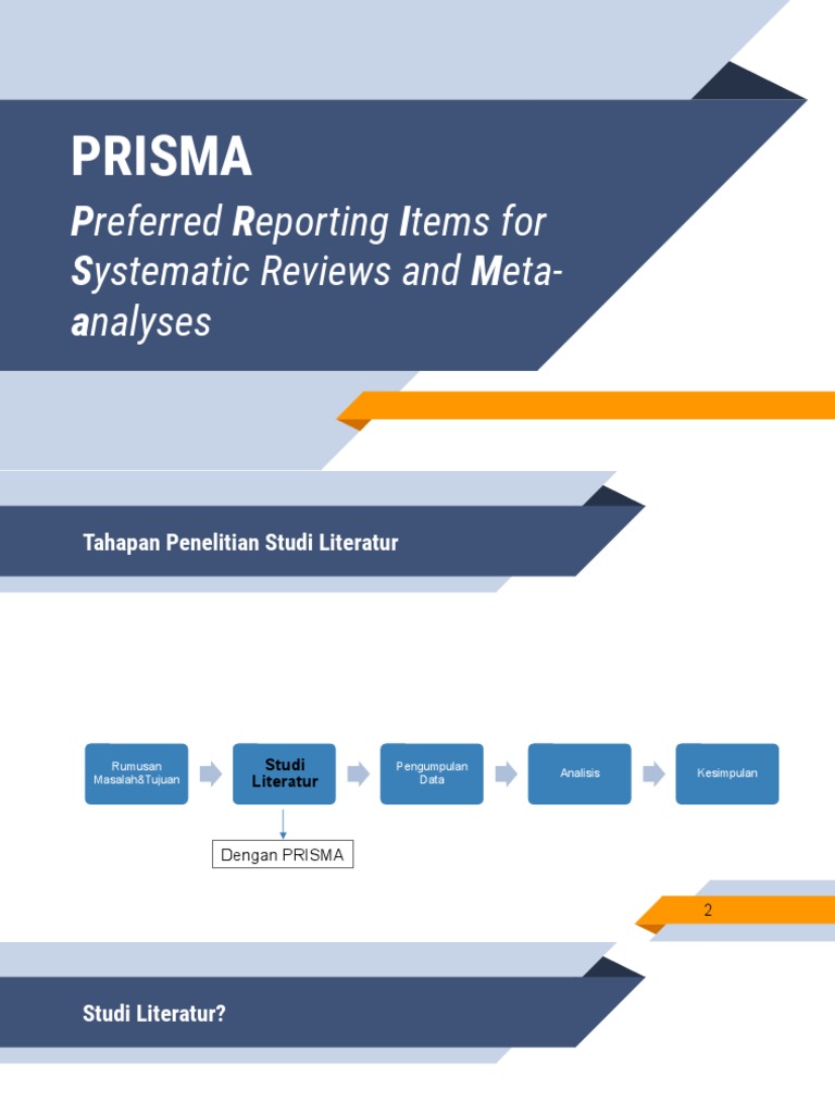 Panduan Metode PRISMA untuk SLR | PDF