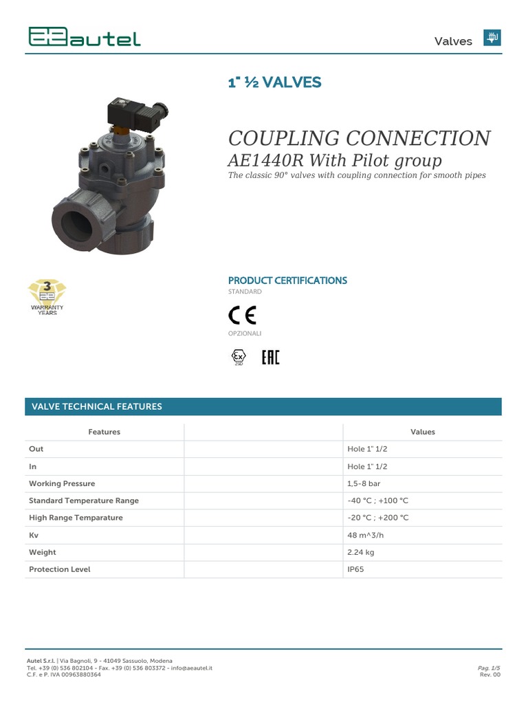 Electro Valvula MPDF | PDF | Valve | Equipment
