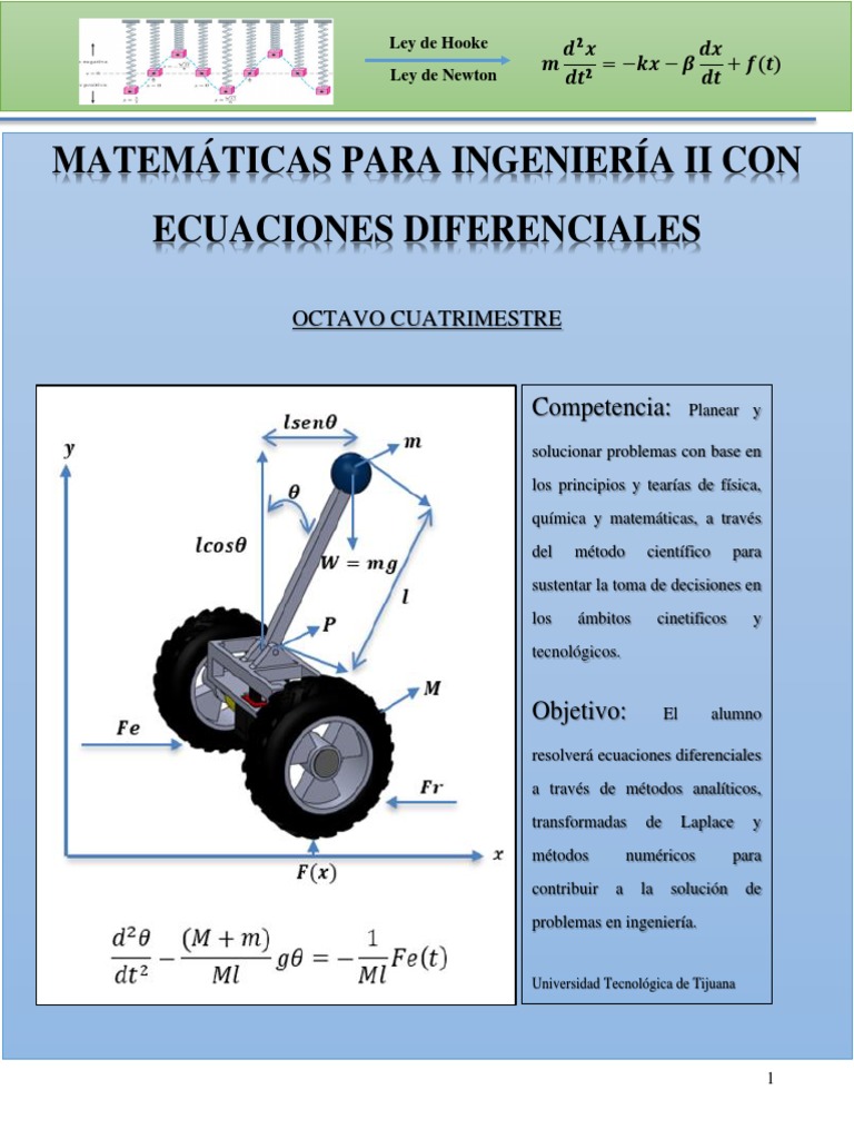 Manual de Matemáticas para Ingeniería II | PDF