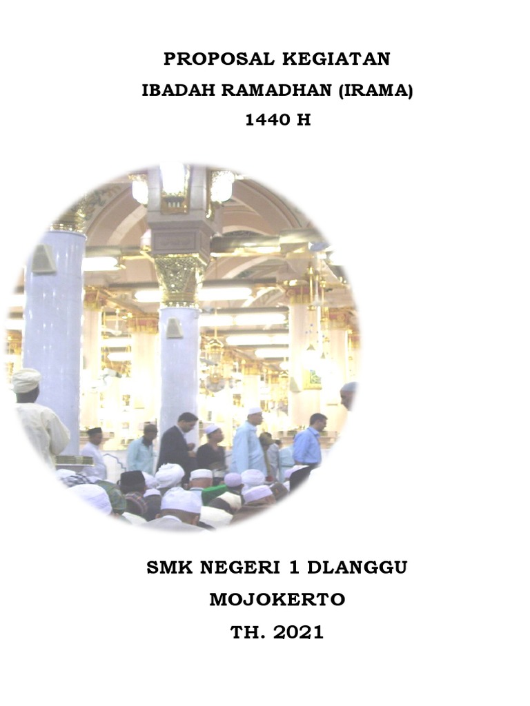 Proposal Kegiatan Ramadhan 2021 | PDF