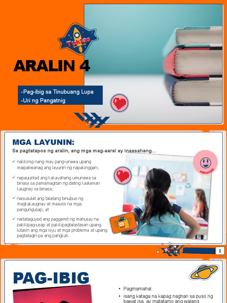 W4-Aralin 4 - Pag-Ibig Sa Tinubuang Lupa - Lesson | PDF