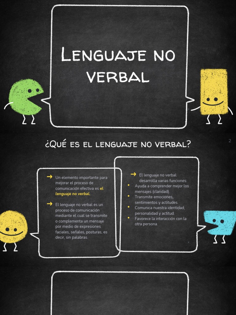 Lenguaje No Verbal | PDF | Comunicación no verbal | Comunicación