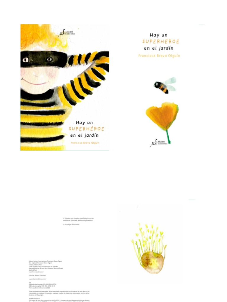 _Hay Un Superhéroe en El Jardín_ - (Francisca Bravo) Akanni Ediciones | PDF