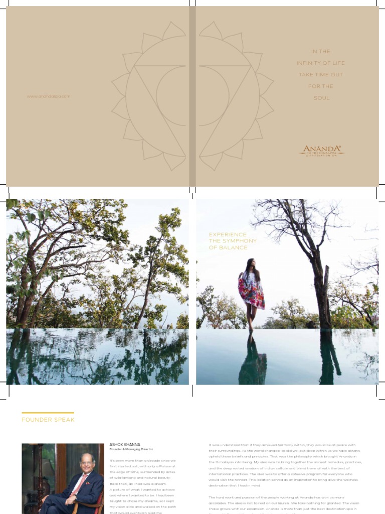 Ananda-Brochure New | PDF | Yoga | Meditation