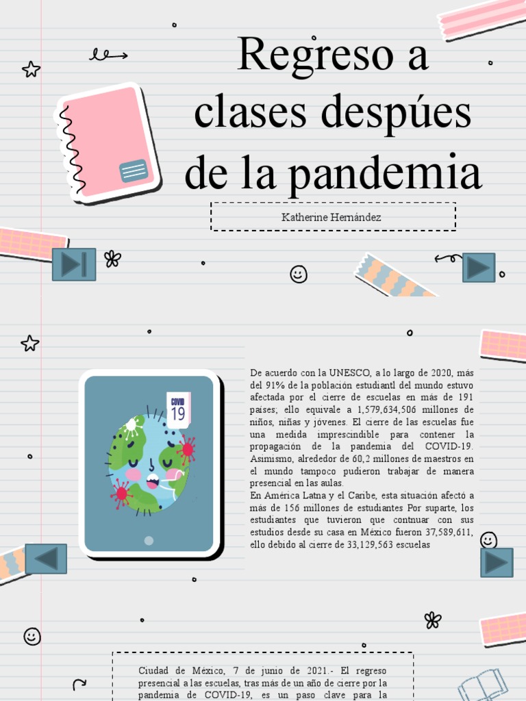 Regreso A Clases Después de La Pandemia | PDF | Unicef