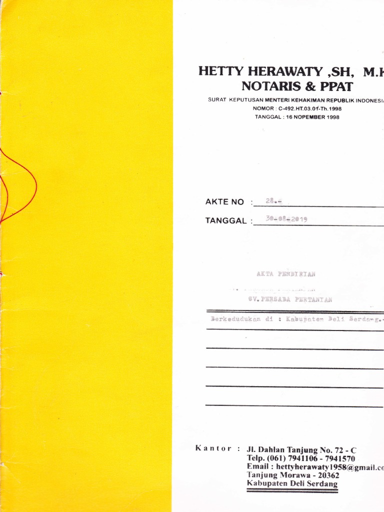 CV. Persada Pertanian | PDF