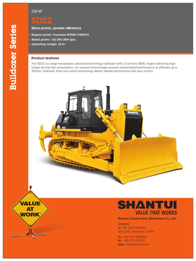 SD22 | PDF | Diesel Engine | Horsepower