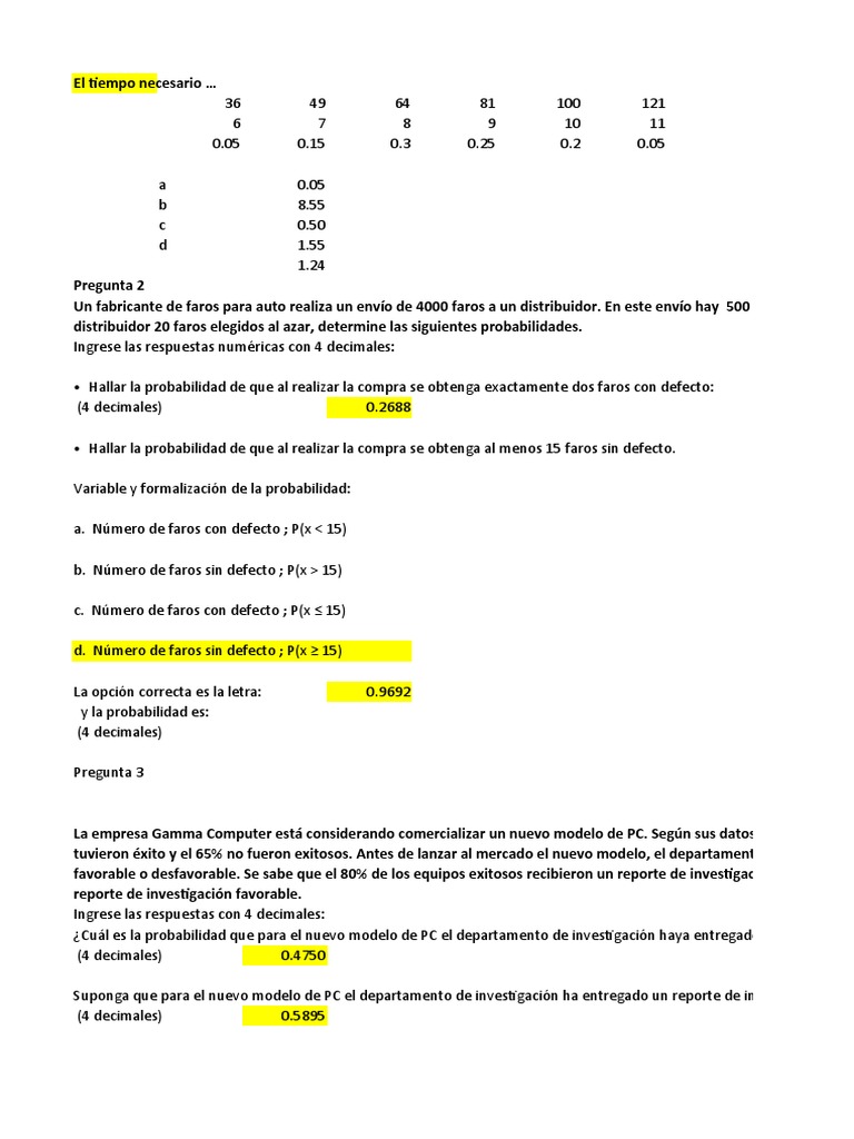 pc3 Descriptiva (Recuperado) | PDF | Probabilidad | Distribución de veneno