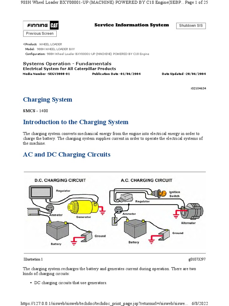 Charging System | PDF | Electromagnetic Induction | Electric Generator
