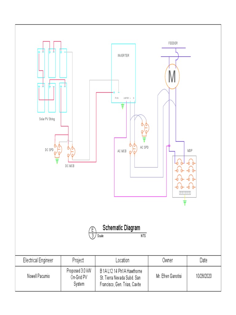 Schematic Diagram 3kW | PDF