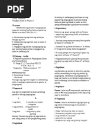 q2 Cot Filipino Week 2 Patinig Katinig | PDF