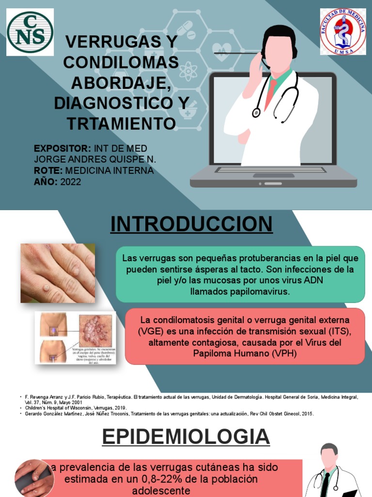 Verrugas y Condilomas: Diagnóstico y Tratamiento | PDF | Causas de la ...