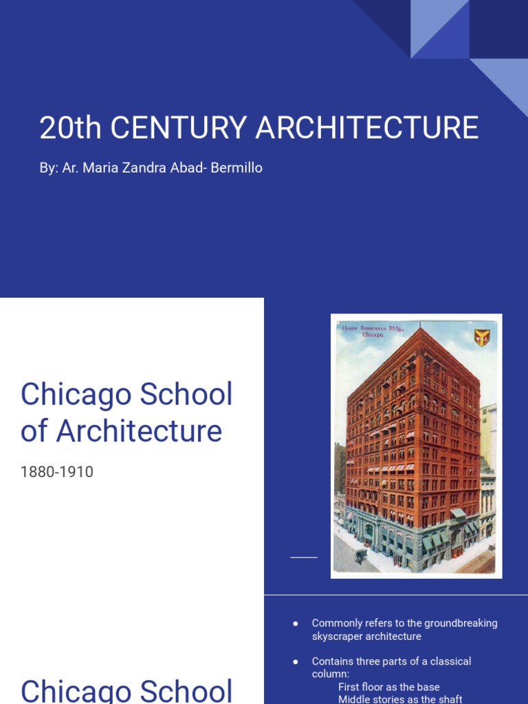 20th CENTURY ARCHITECTURE | PDF | Art Nouveau | Modern Art