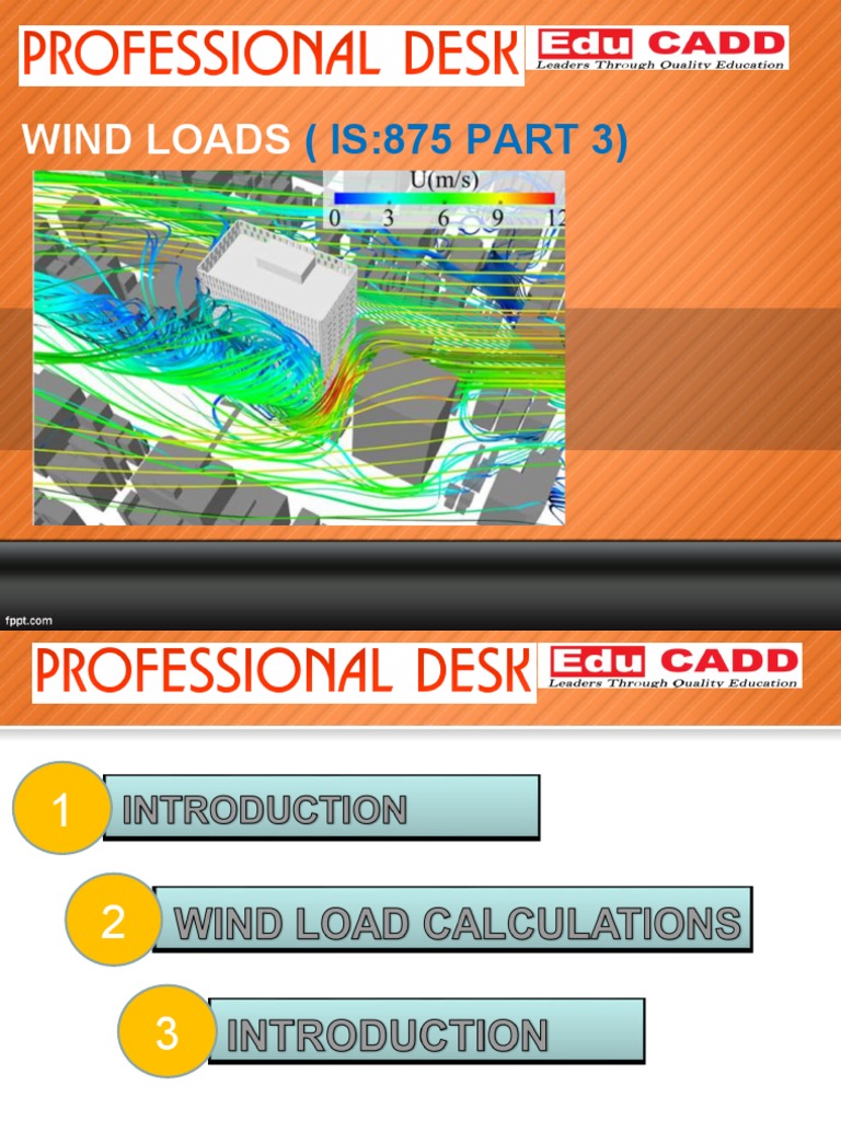 Wind Load Calculations per IS 875 Part 3 | PDF | Science & Mathematics