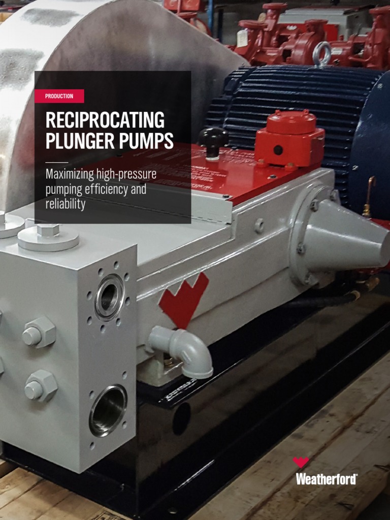 Plunger Pump | PDF | Pump | Mechanical Engineering