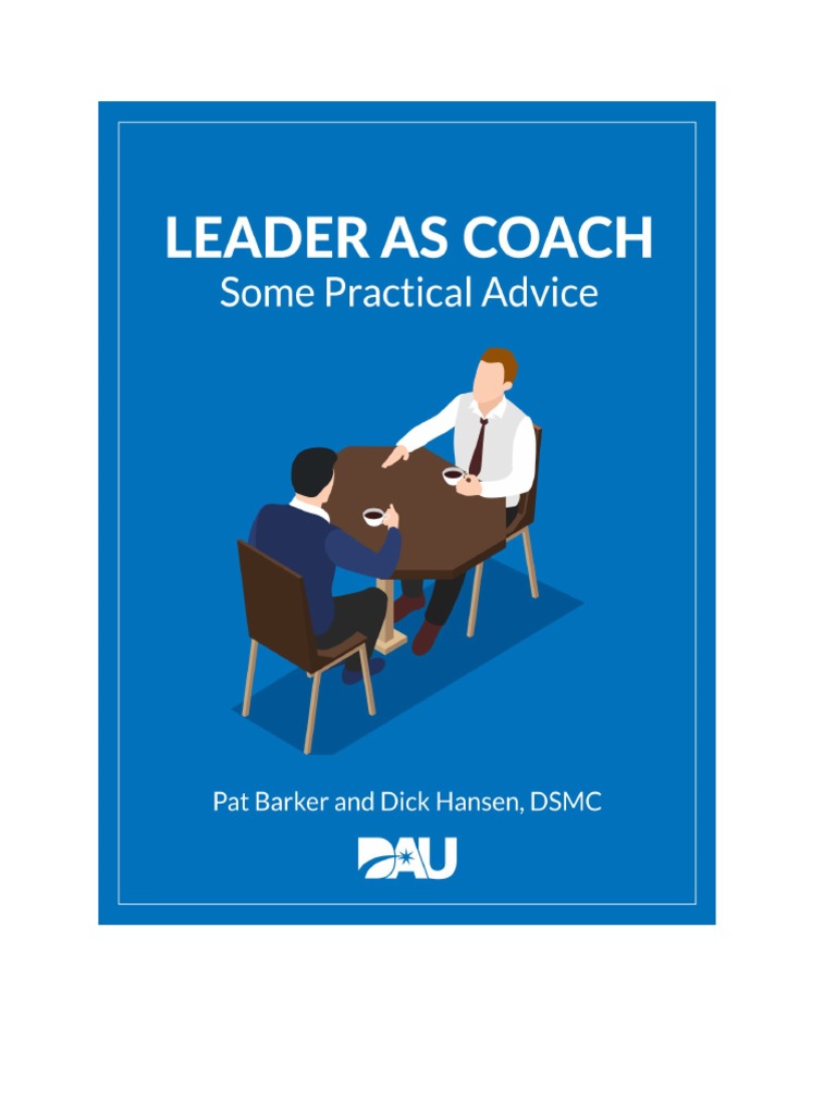Leader as Coach – Some Practical Advice | PDF | Flow (Psychology ...