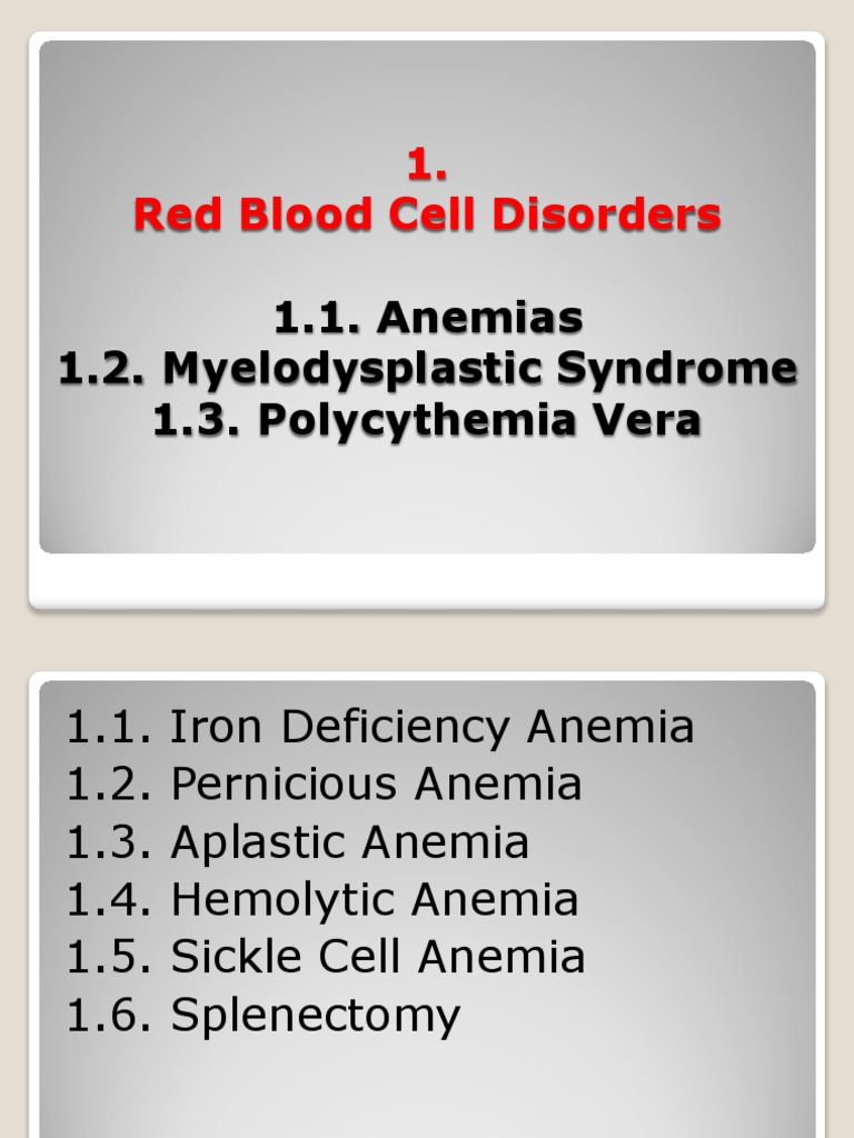 Hematologic Disorders | Download Free PDF | Anemia | Coagulation
