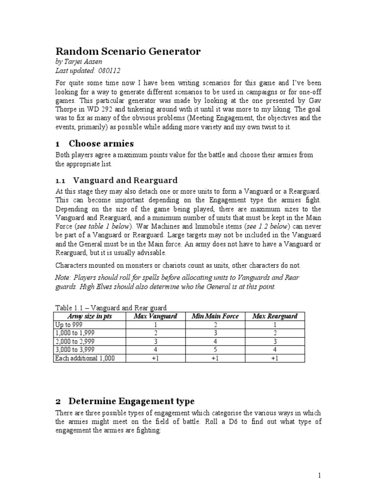 Strategic Scenario Generator: A Tool for Creating Customized and Varied ...