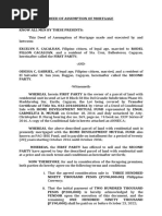 Real Estate Mortgage Sample | PDF | Mortgage Law | Land Law