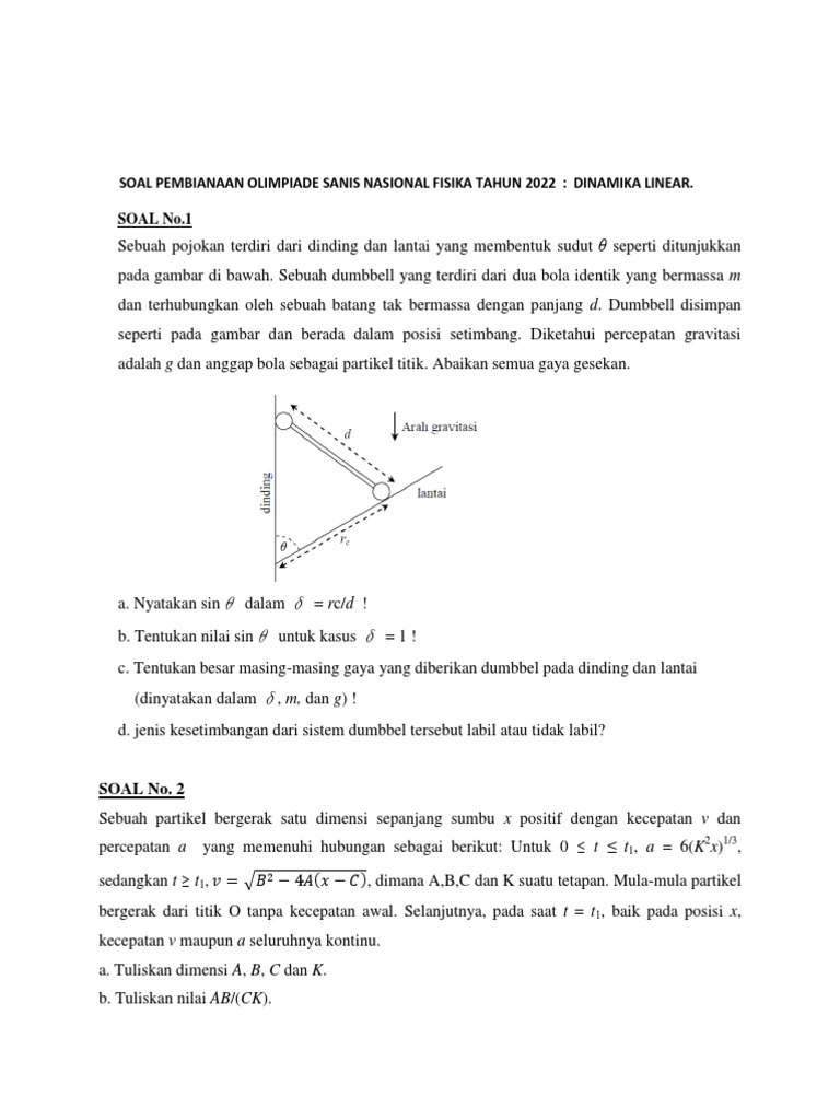 Dinamika Linear | PDF