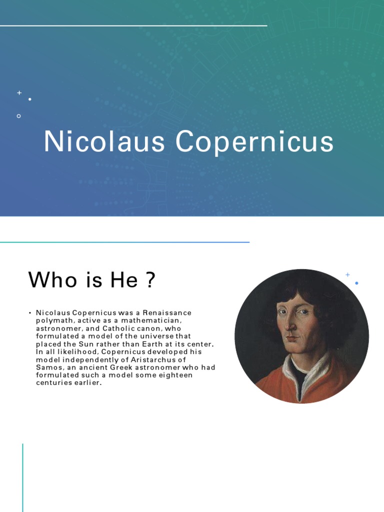 Nicolaus Copernicus | PDF