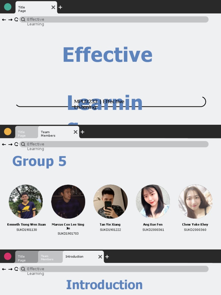 Mpu3223 Effective Learning Powerpoint Presentation Kenneth Marcus Yie ...